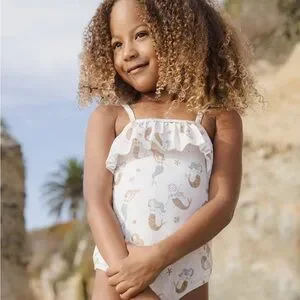 Rylee + Cru | Swim | Ruffle Onepiece Swim 23y Mermaids By Rylee Cru ...